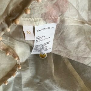 Zimmermann | Tops | Zimmermann Dancer Blouse | Poshmark